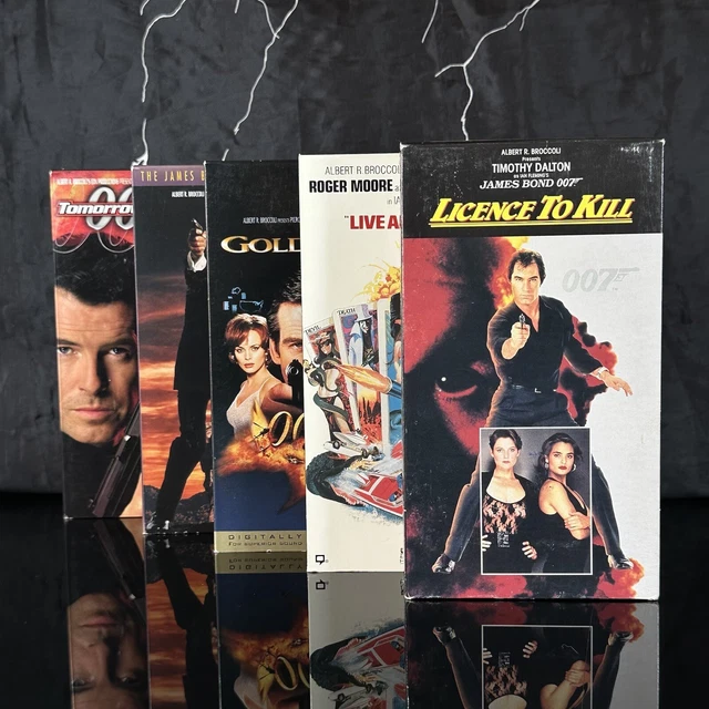 JAMES BOND 007 Collection VHS Movies Lot Of 5 £18.60 - PicClick UK