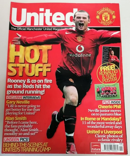 MAGAZINE - OFFICIAL Manchester United Magazine Issue #159 Oct 2005 ...