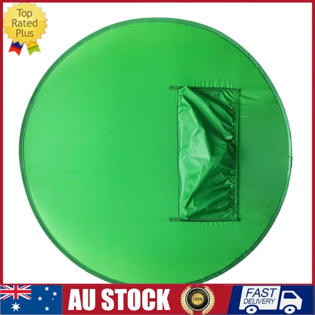 GREEN SCREEN BACKDROP 142cm - Elastic Chair Cover & Portable Design $30 ...
