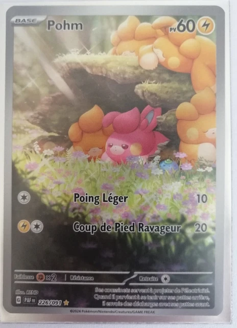 CARTE POKÉMON POHM SECRETE AR DESTINEES DE PALDEA 226/091 NEUVE VF EUR ...