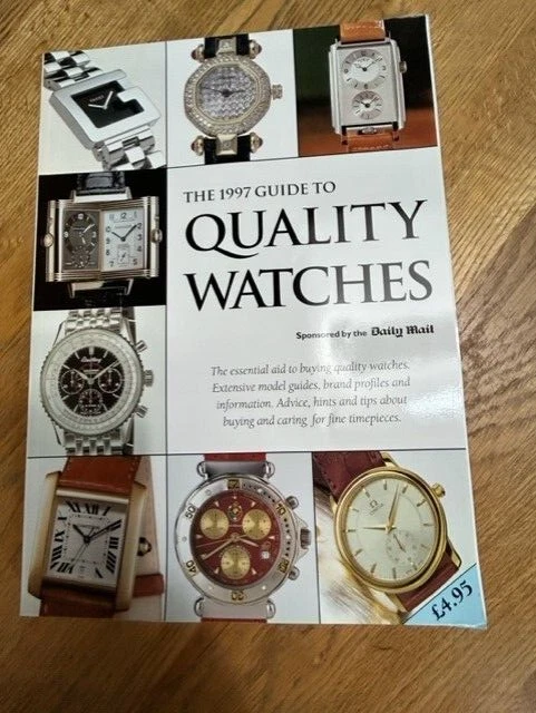 CATÁLOGO DE RELOJES de calidad 1997 guía; buen estado EUR 17,46 ...