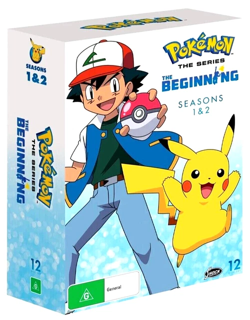 POKEMON THE SERIES - The Beginning: Season 1-2 (DVD, 12 Discs) NEW ...