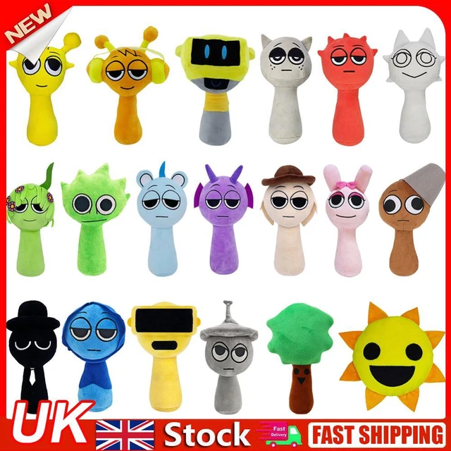 SPRUNKI PLUSH TOY Simon Oren Winda Sprunki Character d-oll Plush Toy ...