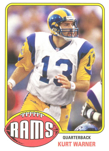 TOPPS-ARCHIVES KURT WARNER RAMS UNI Northern Iowa HOF EUR 1,09 ...