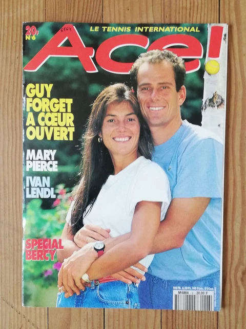 GUY FORGET, COLLECTOR, Rare, Vintage Magazine "Ace" 1993 (Fanch29) EUR ...