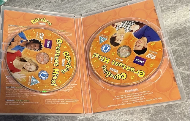 BBC CBEEBIES - Greatest Hits [DVD] 2 DVD Set £15.99 - PicClick UK
