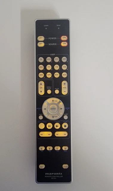 GENUINE OEM ORIGINAL Marantz AV System Learning Remote Control RC101 ...