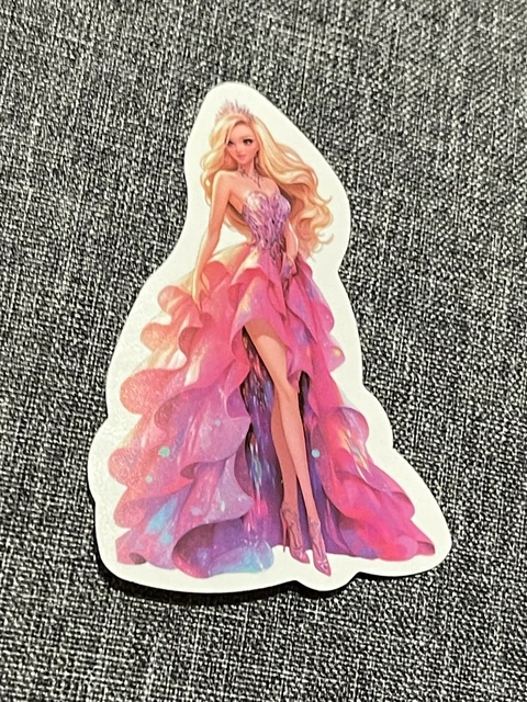 WALT DISNEY SMALL cartoon STICKER STICKERS Barbie $1.00 - PicClick AU