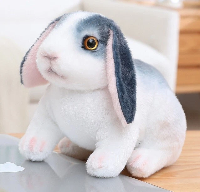 SITTING BUNNY RABBIT 12 Inch Stuffed Animal Plush Toys Toddler Doll ...
