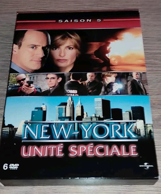 COFFRET NEW YORK unité spéciale Intégrale DVD SAISON 5 ( 25 Épisodes ...