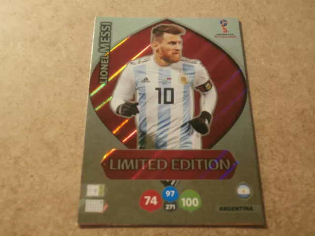 Lionel Messi World Cup Card À VENDRE! - PicClick FR