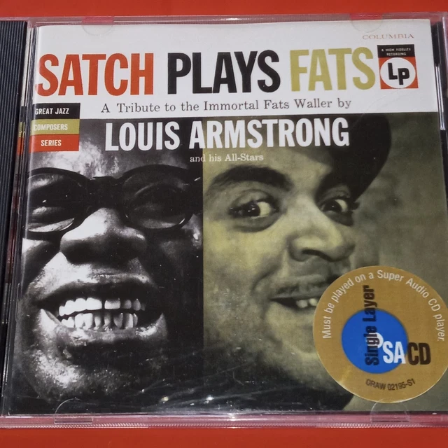 SACD LOUIS Armstrong - Satch plays Fats - (nur für SACD-Player) EUR 22 ...