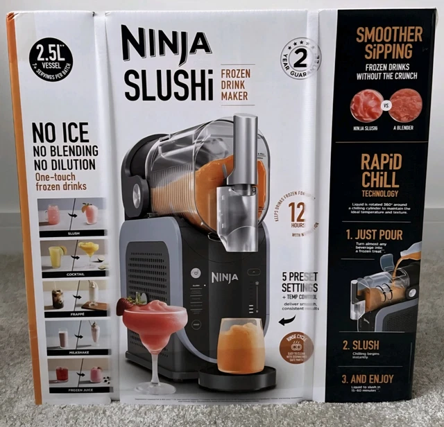 NINJA SLUSHI FROZEN Drink Maker FS301UK Slushie Machine £208.70 ...