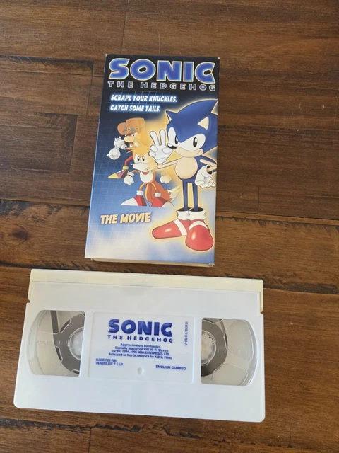 SONIC THE HEDGEHOG The Movie VHS £77.22 - PicClick UK