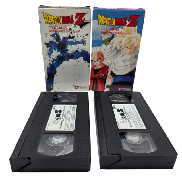 DRAGON BALL Z - Cell Games: Nightmares End UNCUT VHS 2003 The Games ...