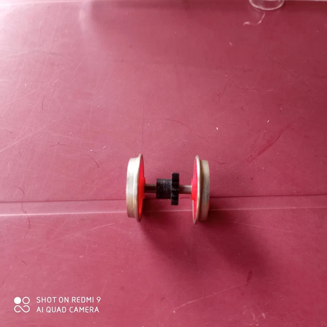 GÜTZOLD PIKO EM 27/BR 86 H0 Kuppelradsatz mit Zahnrad 27-29, z=15, m= 0 ...