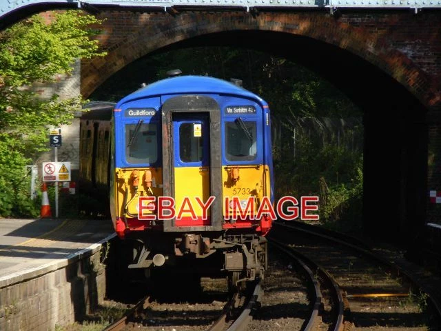 PHOTO SOUTH West Trains Class 455 Emu 455733 Stands At London Road ...