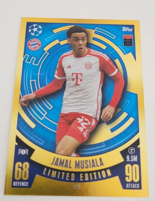 2023-24 MATCH ATTAX UEFA - Jamal Musiala Limited Edition Card LE15 ...