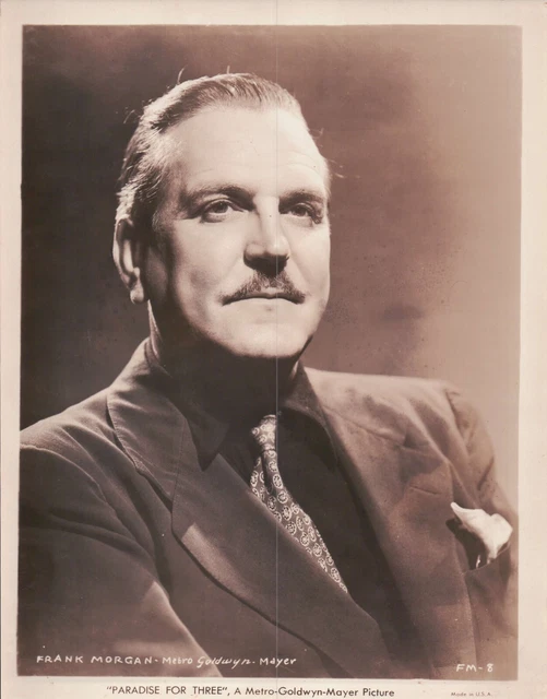 VINTAGE 8X10 FOTO Actor Frank Morgan el Mago En Mago De OZ EUR 21,91 ...