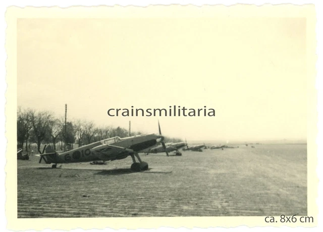 ORIG. FOTO MESSERSCHMITT Bf 109 Flugzeug der Legion Condor in Spanien ...