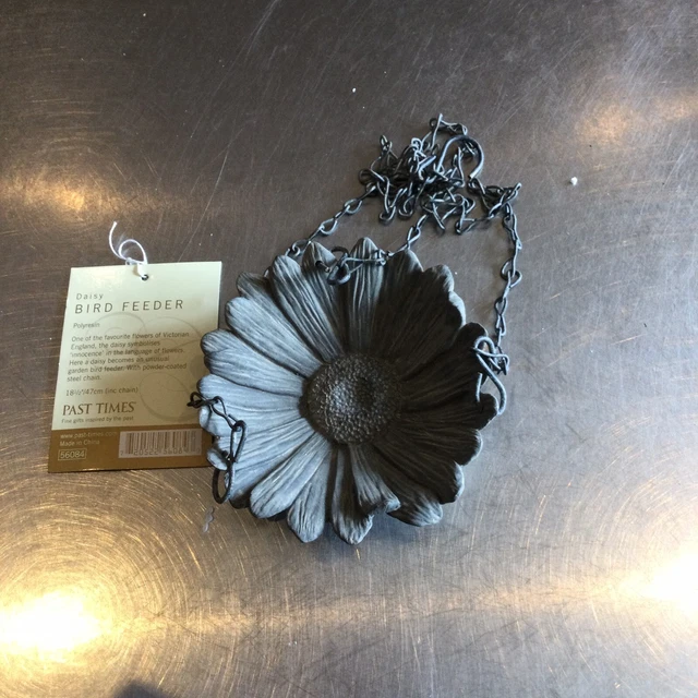 DAISY BIRD FEEDER With 18.5” Chain Made From Polyresin £8.00 - PicClick UK