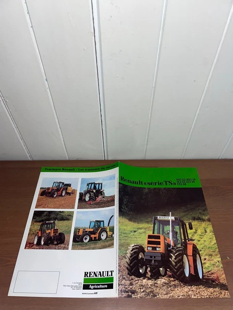 BROCHURE PROSPEKT PROSPECTUS EDITION 1984 TRACTEUR RENAULT TS DU 103 AU 133-ih £8.53 - PicClick UK