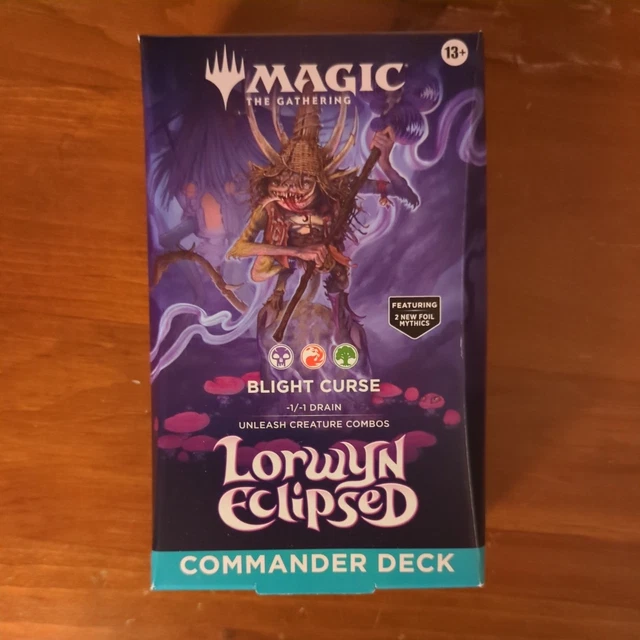 MTG LORWYN ECLIPSED Commander Deck - Blight Curse $139.99 - PicClick AU