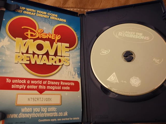 MEET THE ROBINSONS DVD 2007 Walt Disney Animated Family Movie, cert U £ ...