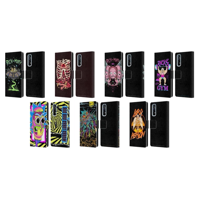 RICK AND MORTY Season 1 & 2 Graphics Leather Book Wallet Case For ...