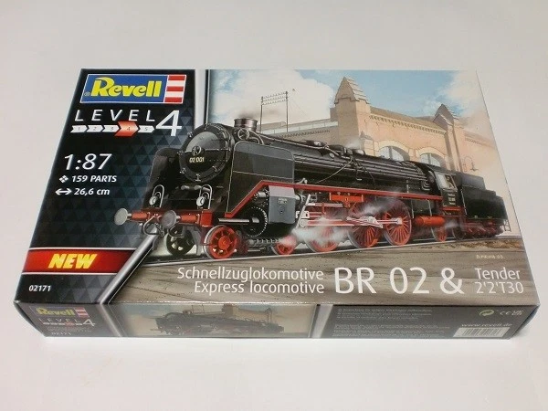 REVELL 1/87 DEUTSCHE Bundesbahn Dampflok BR 02 & Tender 2'2'T30 EUR 138 ...
