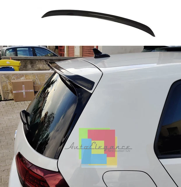 VW GOLF 7 Gti/ Gtd/ Tcr/ R Spoiler Tetto Posteriore Aggiuntivo Look Abs ...