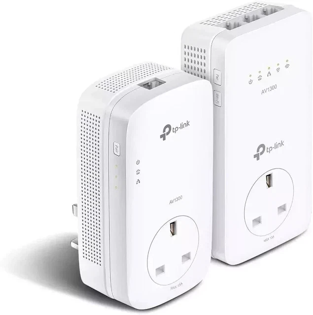 TP-LINK AV1300 GIGABIT Pass through Powerline ac Wi-Fi Kit £76.60 ...