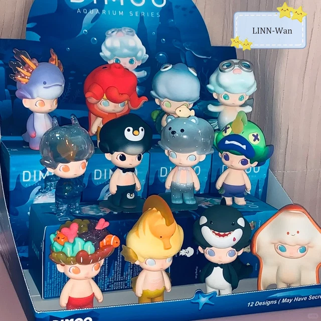POP MART DIMOO Aquarium Series Sea Animal Blind Box Confirmed Figure ...
