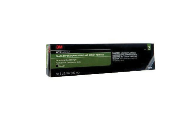 3M BLACK SUPER Weatherstrip and Gasket Adhesive, 08008, 5 fl oz $17.99 ...