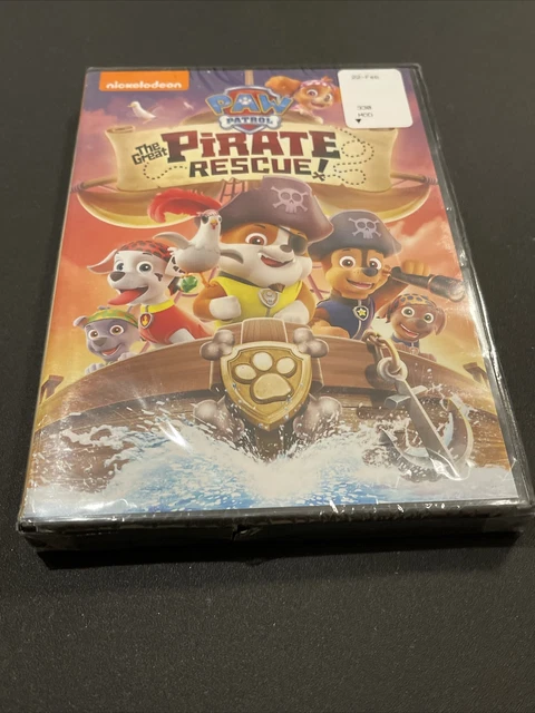 PAW PATROL: THE Great Pirate Rescue! [New DVD] Ac-3/Dolby Digital ...