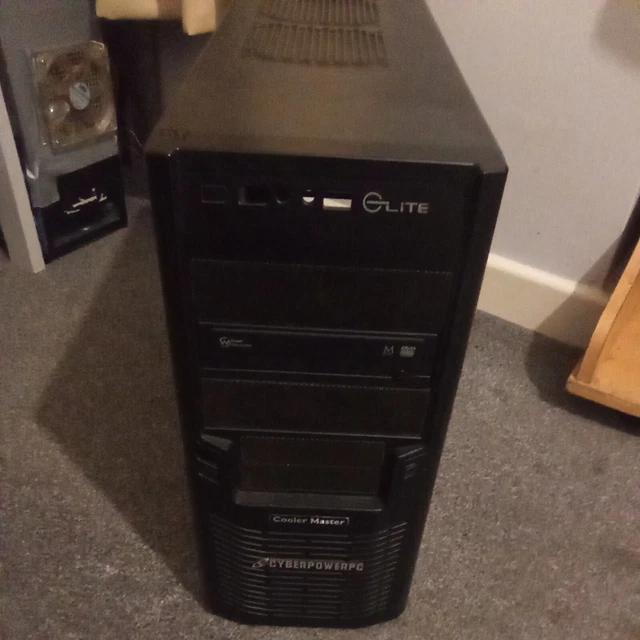 COOLER MASTER CYBERPOWERPC Glite pc case £16.31 - PicClick UK