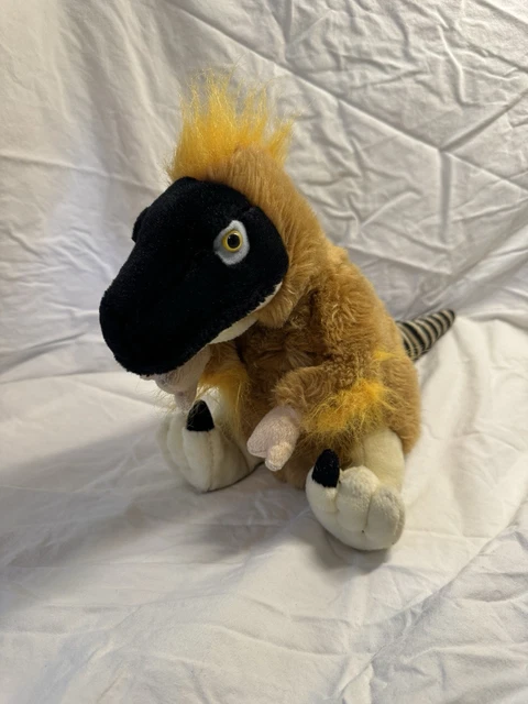 WILD REPUBLIC EUROPE 30 cm NHM Velociraptor Dinosaur Plush £6.99 ...