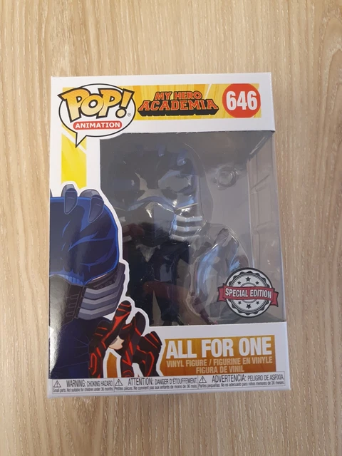 FUNKO POP! ANIMATION: My Hero Academia - All For One Vinyl Figure ...