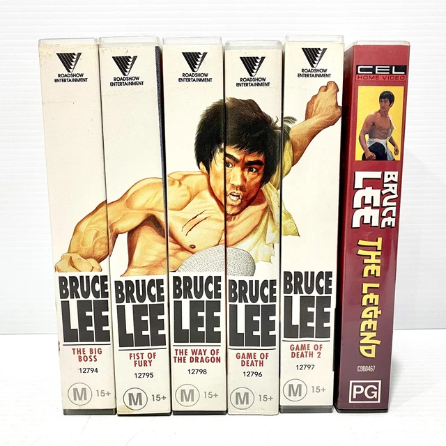 THE BRUCE LEE Collection 6 VHS Set - 5 Movies - Free Postage! $54.88 ...