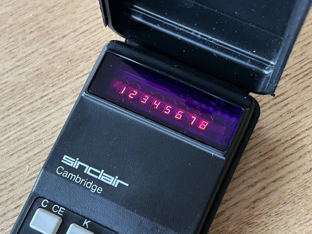 VINTAGE SINCLAIR CAMBRIDGE Scientific Calculator With Case 1970s £24.90 ...