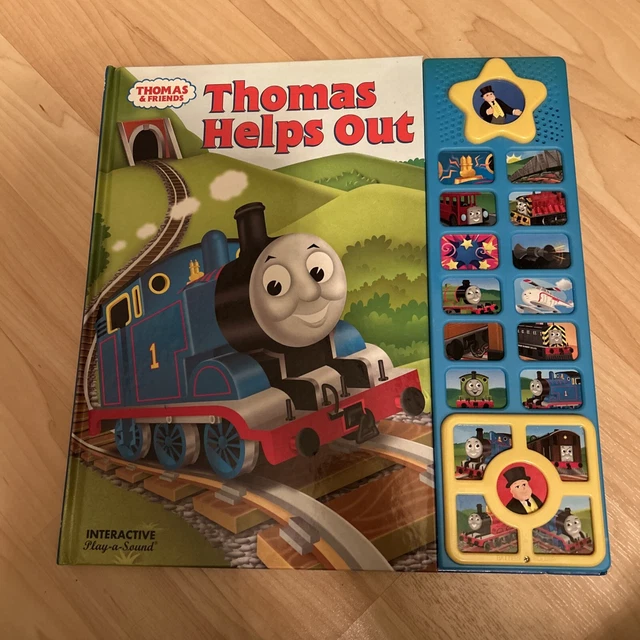 INTERACTIVE PLAY-A-SOUND: THOMAS & Friends Thomas Helps Out Board Book ...