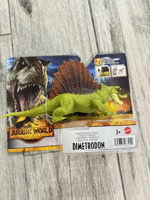 JURASSIC WORLD **DOMINION Dimetrodon Pack Féroce Neuf** Parc EUR 13,18 ...