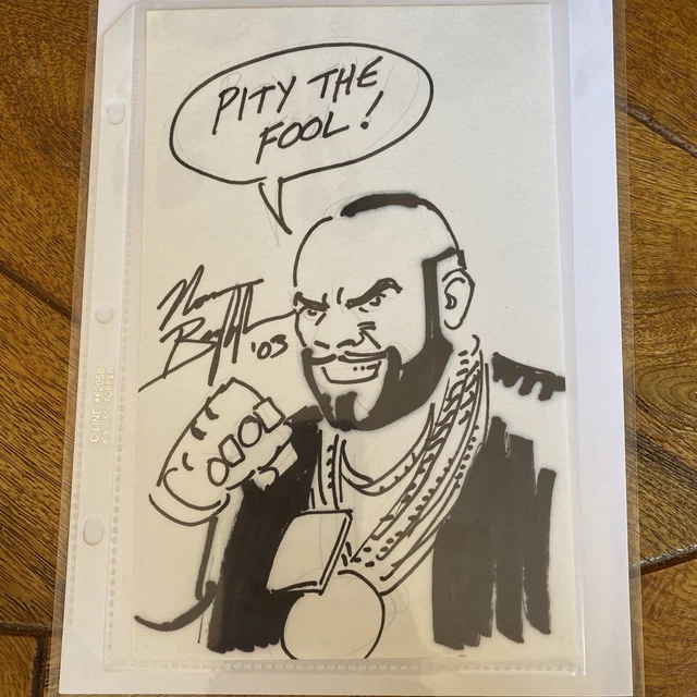 MR. T PITY The Fool, Drawing By Norman Breyfogle. Pencil And Sharpee ...
