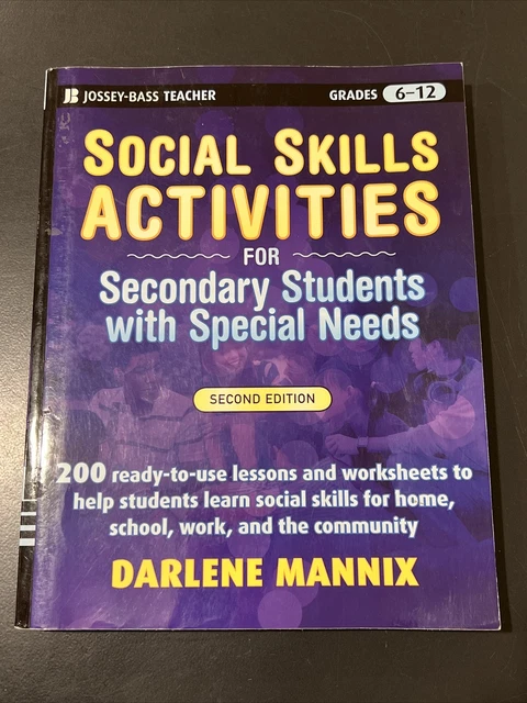 SOCIAL SKILLS ACTIVITIES FOR SPECIAL CHILDREN By Darlene Mannix 25 00 social-skills-activities-for-special-children-by-darlene-mannix-25-00