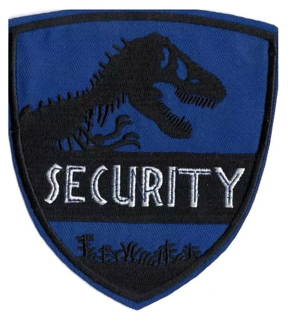 JURASSIC WORLD ÉCUSSON de la sécurité Jurassic world security agent patch EUR 9,71 - PicClick FR