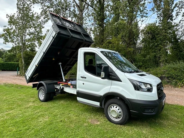FORD TRANSIT TIPPER, 2.0 350 EcoBlue Leader AWD L2 Euro 6, 23 Plate! £ ...