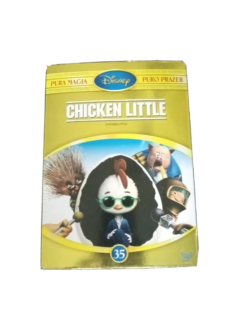 CHICKEN LITTLE DVD Walt Disney 2006 Disney’s Fast Play & Bonus Features ...