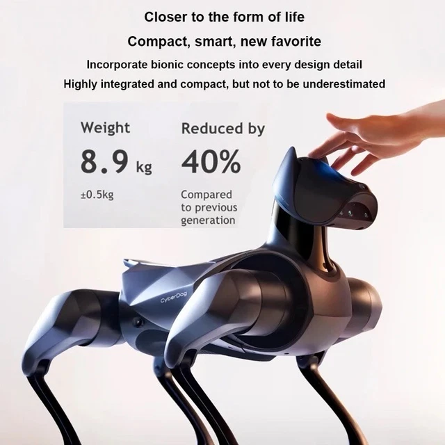 QUADRUPED ROBOT DOG Bionic Artificial Intelligence High Motor Torque ... QUADRUPED ROBOT DOG Bionic Artificial Intelligence High Motor Torque ...