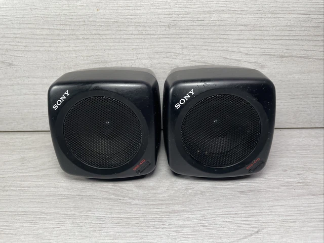 REAR VINTAGE SONY Active Speaker System Sports SRS-47G Black £17.83 ...