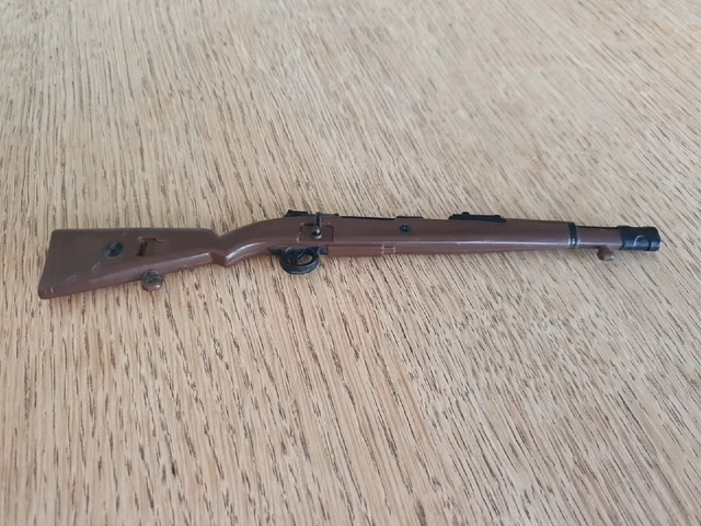 ACTION MAN GERMAN Afrika Korps Kar98 Kar Rifle TOY 1/6 £14.99 - PicClick UK